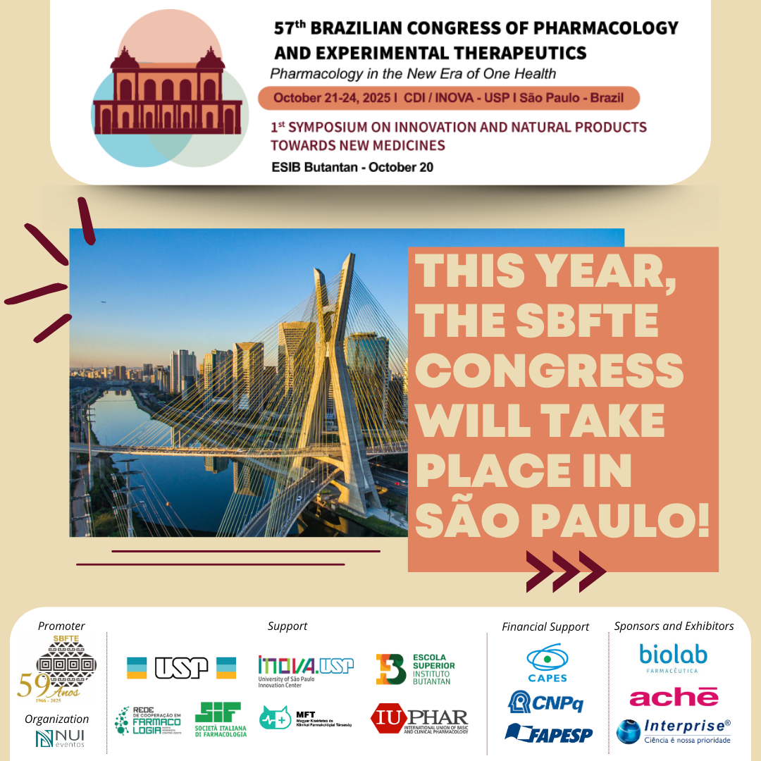 Congresso 2025: conheça São Paulo – SBFTE